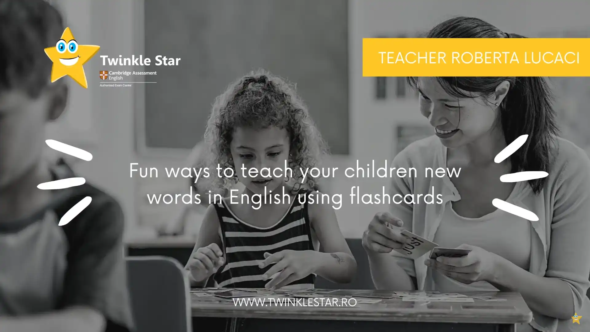 Fun Ways to Teach English using Flashcards - Twinkle Star